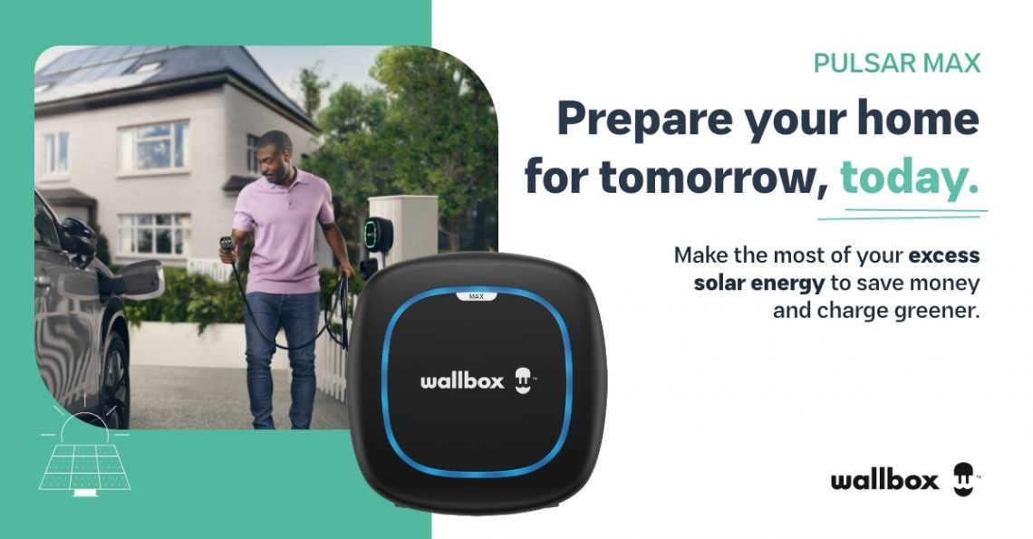 Wallbox Pulsar Max 7.4kW Type 2 5m - Chargestation